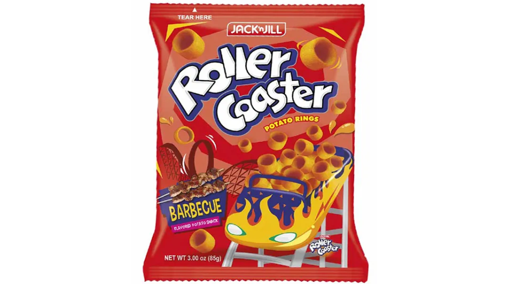 חטיף roller coaster בטעם ברביקיו – Sweetweet