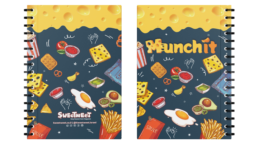 מחברת Munchit – Sweetweet